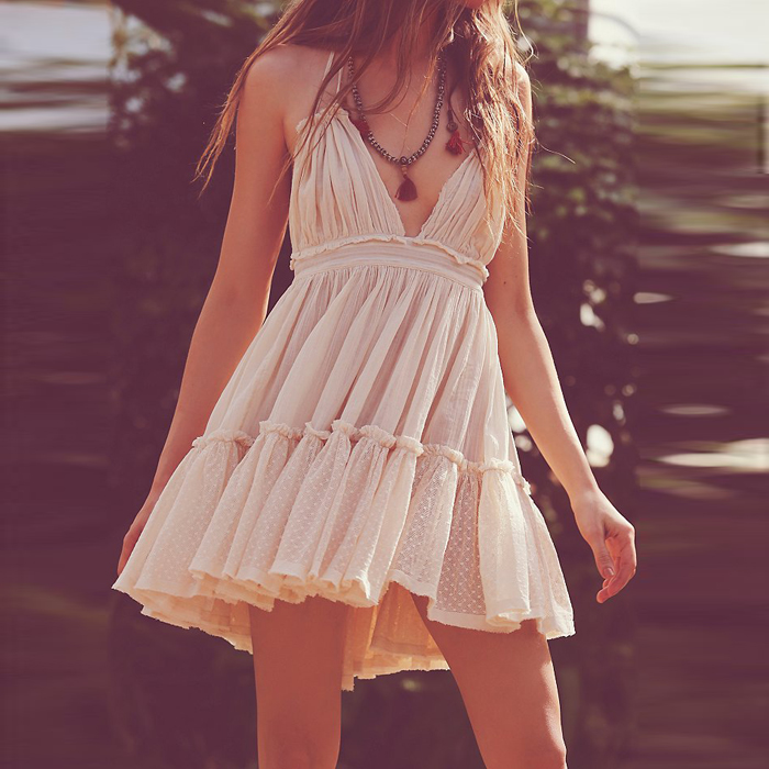 Sexy Backless Bohemian Dress E266 on Luulla